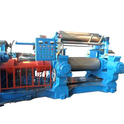 China Factory Direct Rubber Open Mixing Mill with Automatic Thin Oil Lubrication, Integrated Base Design, and Chilled Alloy Cast Iron Roll for sale