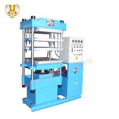 China Customized PLC Automatic Control Rubber Vulcanizing Press with Column Type Structure for Precision Molding for sale