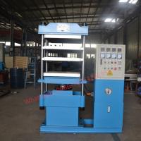 China Efficient Hydraulic Silicone Rubber Molding Compression Press Rubber Vulcanizer Curing Press for sale