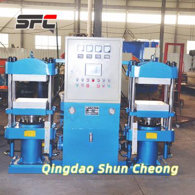 China Duplex Rubber Vulcanizing Press/Top Quality Duplex Rubber Curing Press - Full Automatic for sale
