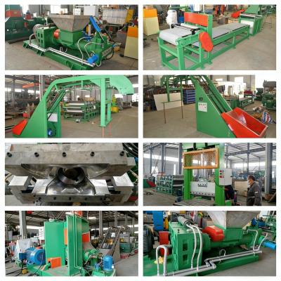 China EPDM Production Line with Independent Temperature Control Zones, High Production Speed, and PLC Control System for Efficient Rubber Manufacturing for sale