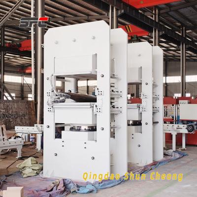 China PLC Control Hydraulic Vulcanizing Press Machine with Customized Size and 0-100MPa Pressure Range for sale