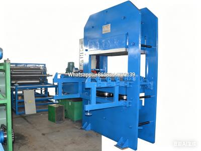China Frame Type Large Platen Rubber Vulcanizer/rubber Curing Press/hydraulic Type Curing Press Of Rubber Product for sale