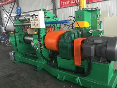 China Two Roll Open Mixing Mill with Alloy Chilled Cast Iron Rolls and Manual or Electric Gap Adjustment for Rubber Compound Production Line for sale