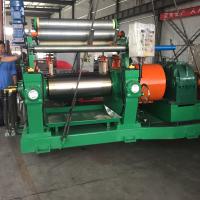 China CE/ISO9001 Certified Two Roll Open Mixing Mill with Automatic Thin Oil Lubrication and Integrated Base Design for sale