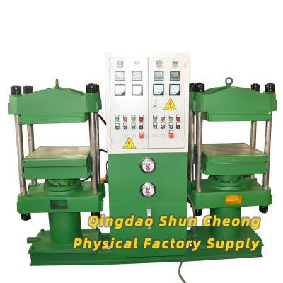 China Factory Direct Duplex Plate Vulcanizing Press with CE/ISO9001 Certification, Electrical/Oil Heating System, and 250-300 Ton Pressure for sale