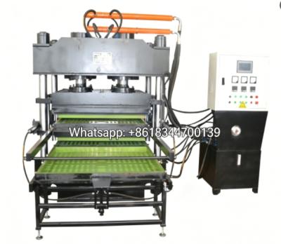 China Industrial Rubber Floor Tile Vulcanizing Press | Rubber Mat Making Machine | 1200mm Hydraulic Press for sale