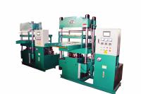 China 2RT Plate Vulcanizing Machine with Electric Heating PLC Control and Customizable Options for sale