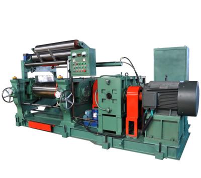 China XK-560 Open Mixing Mill with Φ560X1530 Roller 90KW Motor Power and Manual Control for Rubber Sheet for sale