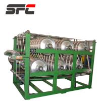 China Factory-customized Rubber sheet cooling line with variable frequency stepless speed regulation, modular structure, and 8-18 fans for efficient cooling for sale