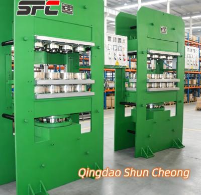 China Industrial Solid Tire Making Machine Rubber Tire Vulcanizing Press for Wheelbarrow for sale