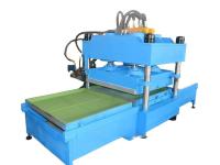 China Fully Automatic Customizable PLC Control Rubber Tile Vulcanizing Press for High-Quality Rubber Products for sale