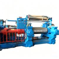China PLC Control Rubber Open Mixing Mill with 15 kW Motor Power and Alloy Rolls for sale