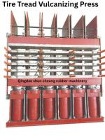 China Five Layer Plate Tire Tread Vulcanizing Press / Tire Tread Making Machine Manufacture for sale