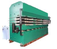 China Five Layer Plate Tire Tread Vulcanizing Press / Tire Tread Making Machine Manufacture for sale