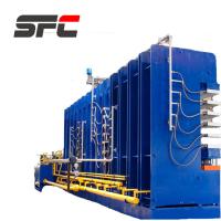 China Five Layer Plate Tire Tread Vulcanizing Press / Tire Tread Making Machine Manufacture for sale