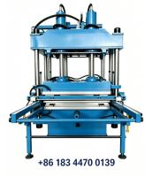 China Full Automatic Hydraulic Rubber Tile Vulcanizing Press 120 Ton for Outdoor Playground Safety Mat for sale