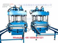 China 120-Ton Two-Layer Automatic Rubber Floor Tile Vulcanizing Press for High Production Capacity for sale
