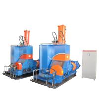 China KneadMax 110L Internal Mixer with Hard Chrome Plated Rotors and PLC Control for High Volume Rubber Mixing for sale