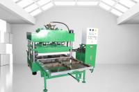China Rubber Tile Molding Vulcanizing Press Machine for Floor Tiles Making for sale