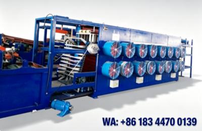 China Automatic Grade Vertical Structure Batch Off Cooler for 600 mm Max. Rubber Sheet Width Cooling for sale