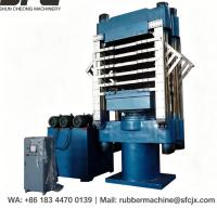 China EVA Foaming Vulcanizing Press with 1200x1200mm Platen Size 5MN Total Pressure and Automatic Operation for sale