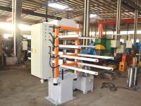 China 50-Ton Floor Tile Vulcanizing Press with Four Working Layers and Intelligent Temperature Control for sale