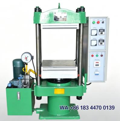 China Hydraulic Press with PLC Control and Electric Heating for Rubber Vulcanization for sale