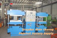 China Automatic Grade Vertical Structure Electric Vulcanizing Press Customizable Rubber Vulcanizing Machine for sale