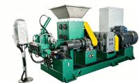 China China Hot Feed Type Rubber Extruding Extrusion Machine / Rubber Strainer Extruding Machine Manufacturer for sale