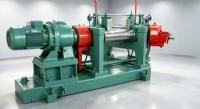 China XK 230 Rubber Mixing Mill PLC Control Chilled Cast Iron 2 Roller Stable Mixing for sale