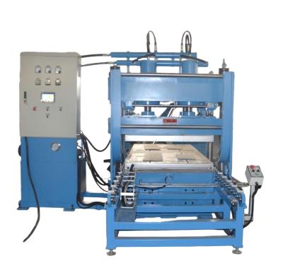 China Bi-directional Tilting-Platen Rubber Vulcanizing Press with PLC Fully Automatic Control and 1100x1100mm Maximum Product Size for sale