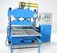 China Hydraulic Rubber Tile Vulcanizing Press Machine for Rubber Tiles Production for sale