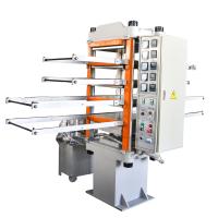 China Rubber Floor Tile Vulcanizing Press machine with 550x550mm Working Platen for sale
