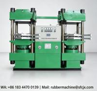 China Duplex Rubber Vulcanizing Press with PLC Automatic Control and CE ISO SGS Certification for sale