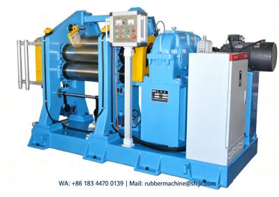 China Three-Roll Rubber Calender / Rubber Calender Machine Suppliers for sale