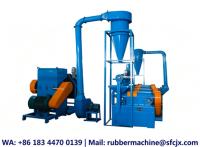 China Rubber Fine Powder Grinding Machine and Full Set Rubber Powder Production Line for sale