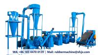 China Rubber Fine Powder Grinding Machine and Full Set Rubber Powder Production Line for sale