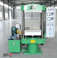 China Electric Heating Plate Rubber Vulcanizing Press with PLC Control and Nodular Cast Iron Oil Cylinder for sale