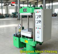 China Electric Heating Plate Rubber Vulcanizing Press with PLC Control and Nodular Cast Iron Oil Cylinder for sale