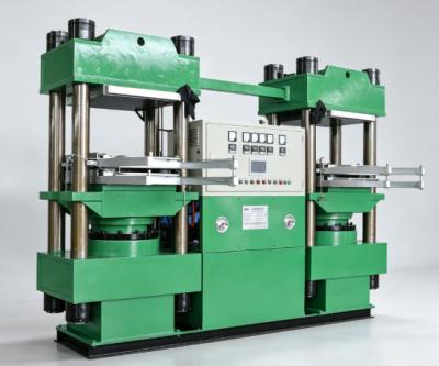 China PLC Control Duplex Pillar Structure Rubber Vulcanizing Press Machine with Customizable Design for sale