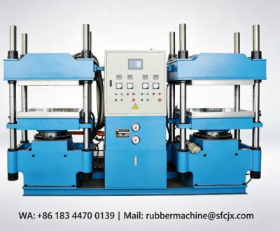 China Automatic Molding Rubber Silicone Vulcanizing Press Machine for Molding Rubber Sole for sale