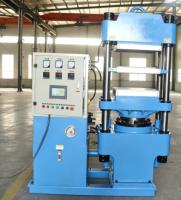 China PLC Control 2RT/3RT Rubber Vulcanizing Press with 1.00 MN Total Pressure and Electric Heating for Silicone Products for sale