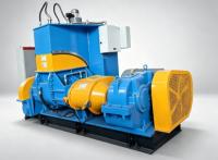 China Automatic Electric Internal Mixer Rubber Kneader with Hard Chromium Plated Surfaces for sale