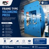 China Frame Type Plate Vulcanizing Press with Fast Heating and Even Heat Distribution for Rubber Vulcanization for sale