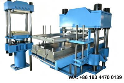 China Automatic 2RT Rubber Curing Press Machine with PLC Control for sale