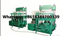 China Duplex Plate Curing Press with PLC Automatic Control and Electric Heating Plate for Rubber Mat for sale