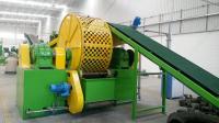 China Two Shaft Rubber Tyre Shredding Machine Easy To Operate for sale