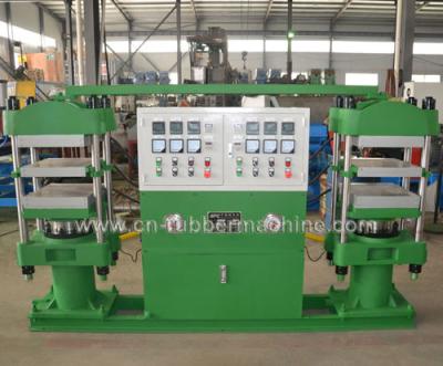 China 4 Column Type Automatic Hydraulic Duplex Rubber Vulcanizing Press Machine with Ce ISO 9001 for sale