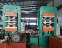 China 400t Total Pressure Rubber Vulcanizing Press with 1200x1200mm Plate Size and PLC Control System for sale